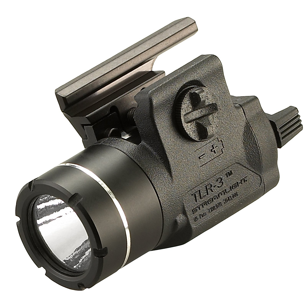 Streamlight 69222 TLR-3 170-Lumen Lightweight, Compact Weapon Mounted Tactical Light with H&K USP Full Size Clamp, Black