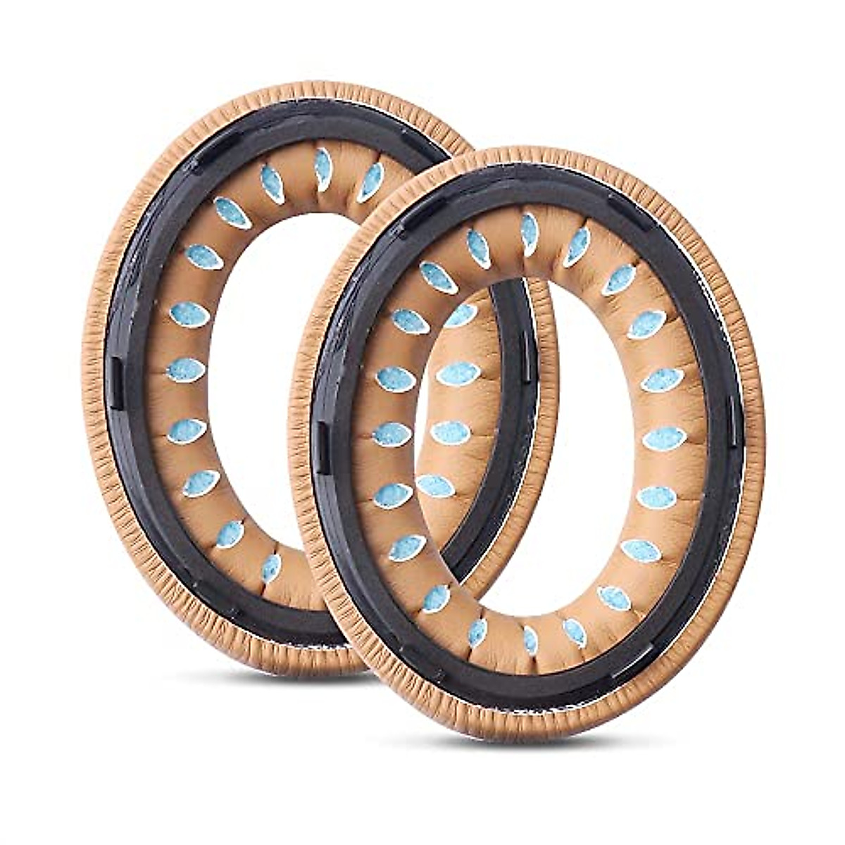 NC 700 Ear Pads for Bose 700 Headphones, BUTIAO Protein Leather Memory Foam Earpads Replacement Ear Cushion Pad for Bose 700 NC700 Noise Cancelling 700 Headphones (Khaki)