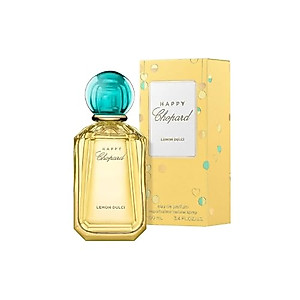 Chopard Happy Lemon Dulci Eau de Parfum Spray For Women - 3.4 Fl Oz - Perfume For Her - Fresh Citrus Scent - Luxury Long Lasting Fragrance with Notes of Ginger, Orange & Cucumber