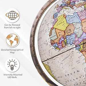 Waypoint Geographic Peninsula Illuminated Globe