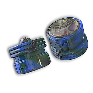 StudPoP Original Magnetic Stud Finder. Swirl. Finds Metal Fasteners Holding The Wall to The Studs. 1" diam Moving Magnet Gives an Audible Click and a Visual Movement When Fastener is Found.