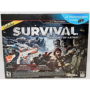 PS3 Cabela's BUNDLE Shadows of Katmai + African Adventures Video Game Hunt