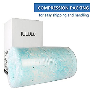 Mattress Topper, 3 Inch Gel Memory Foam Mattress Topper for Full Size Bed