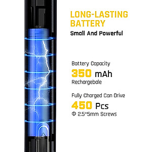 Fanttik NEX E1 3.7V Mini Electric Screwdriver Precision Screwdriver, 12 Bits, 0.2N.m Torque Setting, Max. 3 N.m, Magnetic Storage, 5/32''Hex, Repair Tool Set for Phone Camera Laptop Watch