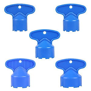5 PCS Faucet Aerator Key Removal Wrench Tool Replacement Cache Aerators Removal Tool with 5 Sizes M16.5, M18.5, M21.5, M22.5, M24, Faucet Aerator Removal Tool for Bathroom Kitchen Sink