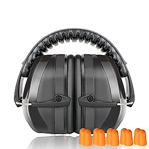 Ear Protection for Shooting, Noise Cancelling Headphones Autism, NRR 26dB Noise Sound Protection Headphonesfor Shooting Gun Range Mowing Construction Woodwork Adult Kids Earmuffs Hearing Protection