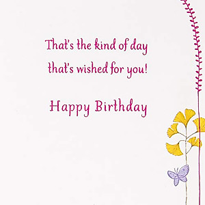 Hallmark Birthday Card (Perfect Day for You)