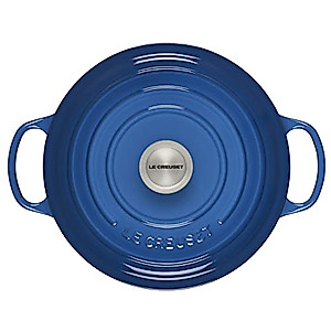 Le Creuset Enameled Cast Iron Signature Round Dutch Oven, 5.5 qt., Marseille