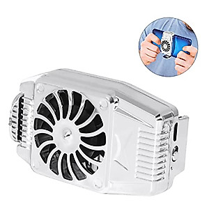 UKCOCO intelligent Cooling artifact cell phone bracket cooler mobile phone holder fan eat chicken heat sink cellphone stand holder Mute mobile holder portable mobile phone stand