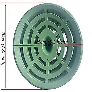 Jashem 10 Packs Melon Cradle Pumpkin Stand, Harvest Basket, Garden Support Plant Trellis for Cantaloupe Melon, Squash, Watermelon