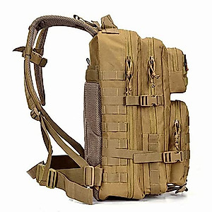 JupiterGear Tactical Military 45L MOLLE Rucksack Backpack for Backpacking Hiking Camping Trekking Hunting