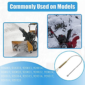 06900438 Upper Traction Auger Cable Fits Ariens Compact 20 24 SNO-Tek 24 28 120V ST24 Snow Blower