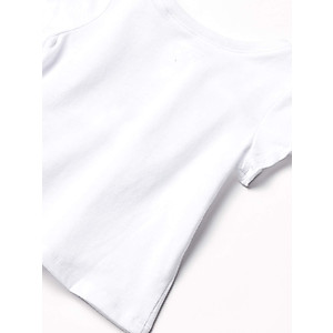 The Children's Place baby girls and Toddler St. Patrick's Day Graphic Tee T Shirt, White, 5T US