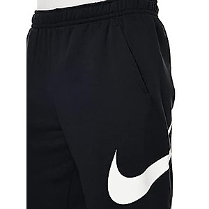 Nike Men's Sportswear Club Short Basketball Graphic, Black/White/White, X-Large