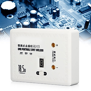 Repair Spot Welder, 8 Adjustable Output Power Spot Welding Machine Multifunctional 5000mAh Batteries for Electronics Repair