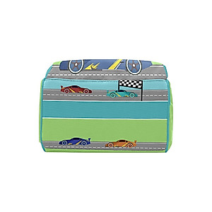 Race Car Personalized Diaper Bag Backpack Tote with Name,Custom Travel Nappy Mommy Bag Backpack