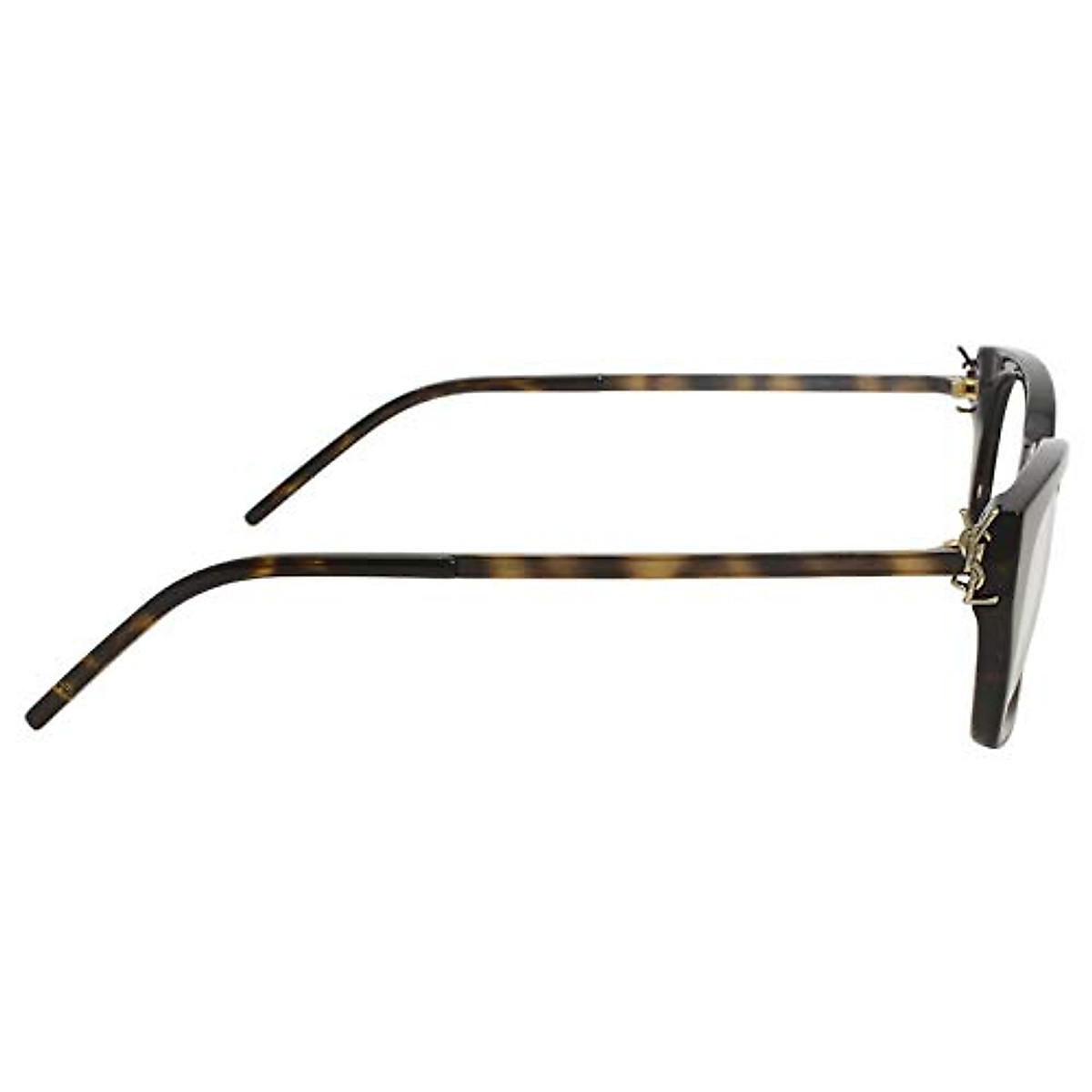 Saint Laurent Cateye Eyeglasses SL M48 004 Havana/Gold 51mm YSL