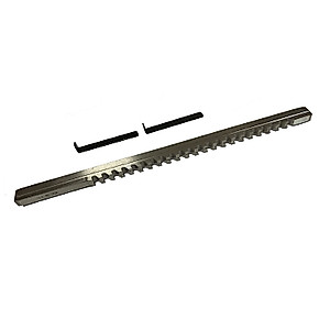 ICZW C Push-Type Keyway Broach Metric Sized High Speed Steel Keyway with Shim Cutting Tool (C1-8)