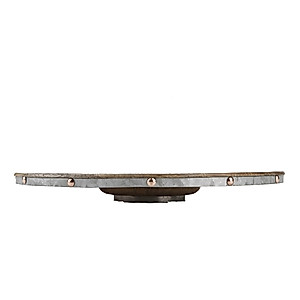 Mind Reader Wood, Wooden, Spinning Lazy Susan, Rotating Organizer, Thick Single Turntable, Brown, One Size