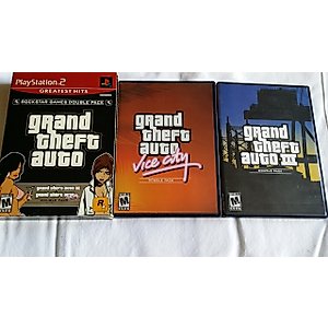 Grand Theft Auto Double Pack: Grand Theft Auto III / Grand Theft Auto Vice City - PlayStation 2