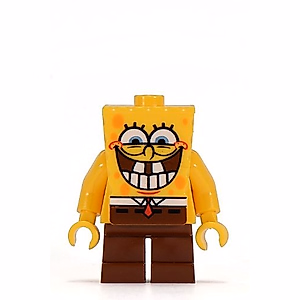 LEGO Minifigure - Spongebob Squarepants - Spongebob Grinning with Bottom Teeth