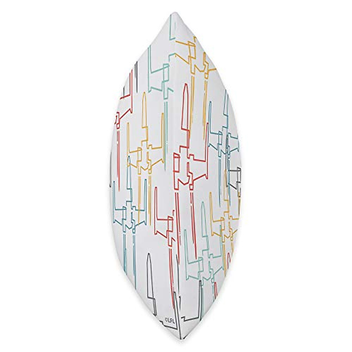 Star Wars X-Wing Starfighter Retro Print Throw Pillow