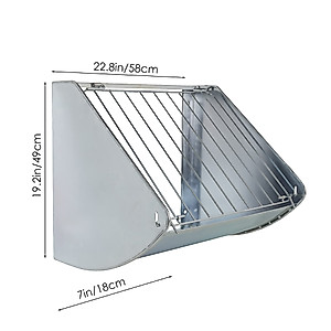 tonchean Hay Feeder Wall Mount for Horses, Metal Goat Hay Feeder Heavy Duty Wall Hay Rack Less Wasted Grass Holder for Cattle Sheep Livestock