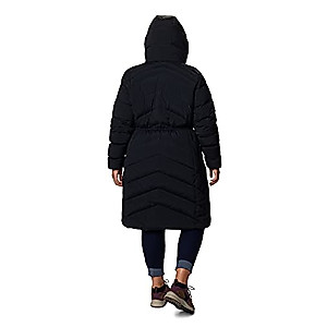 Columbia Women's Ember Springs Long Down Jacket, Black, Medium