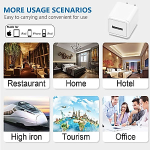 iPhone Charger, 3Pack [MFi Certified] Lightning Cable Quick Fast Charging Cords and 3Pack USB Wall Charger Travel Plug Block Adapter Compatible with iPhone 14/13/12/11 Pro Max/Xs/XR/X/8 Plus and More