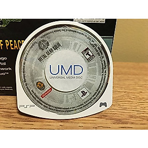 PlayStation Portable PSP-3000 Console Metal Gear Solid Peace Walker Big Boss Bundle Pack