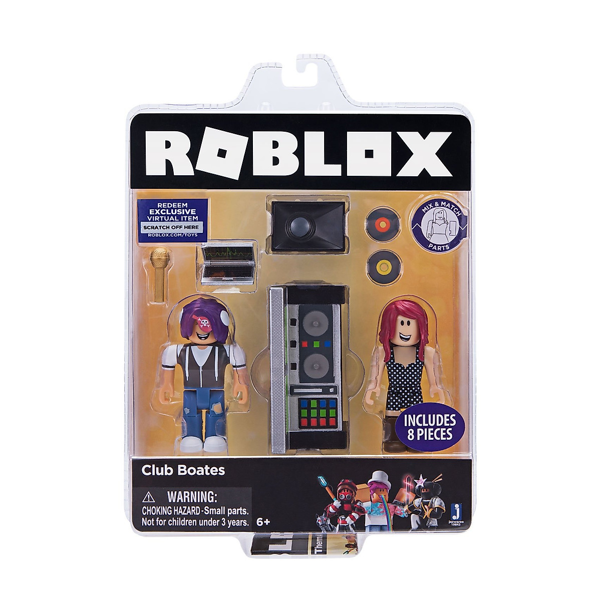 Roblox Celebrity Collection - Club Boates Game Pack [Includes Exclusive Virtual Item]