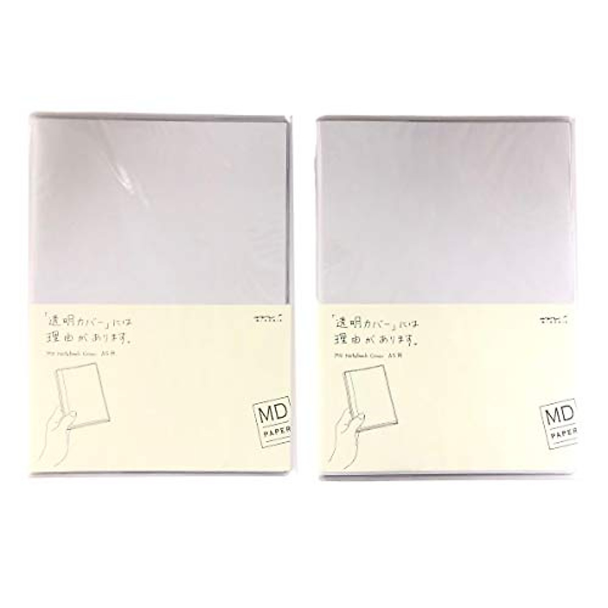 Midori MD Notebook Cover A5 Size 49360006 2 Set