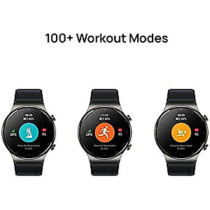 HUAWEI Watch GT 2 Pro Smart Watch 1.39 inch AMOLED Touchscreen SmartWatch, 14 Days Battery Life, Heart Rate Tracker, Blood Oxygen Monitor, GPS Waterproof Bluetooth Calls for Android, Nebula Gray