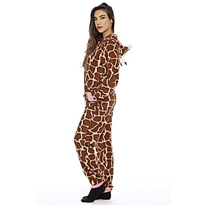 Just Love L6401-XXL-Giraffe #FollowMe Adult Onesie Pajamas