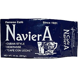 Naviera Cuban Style Dark Roasted Coffee (1 Pack (14 Oz))