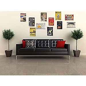 The Code of The West Cowboy with Black Hat Tin Sign Metal Plate Decorative Sign Home Decor Plaques Sign Subway Metal Plate 8x12inch