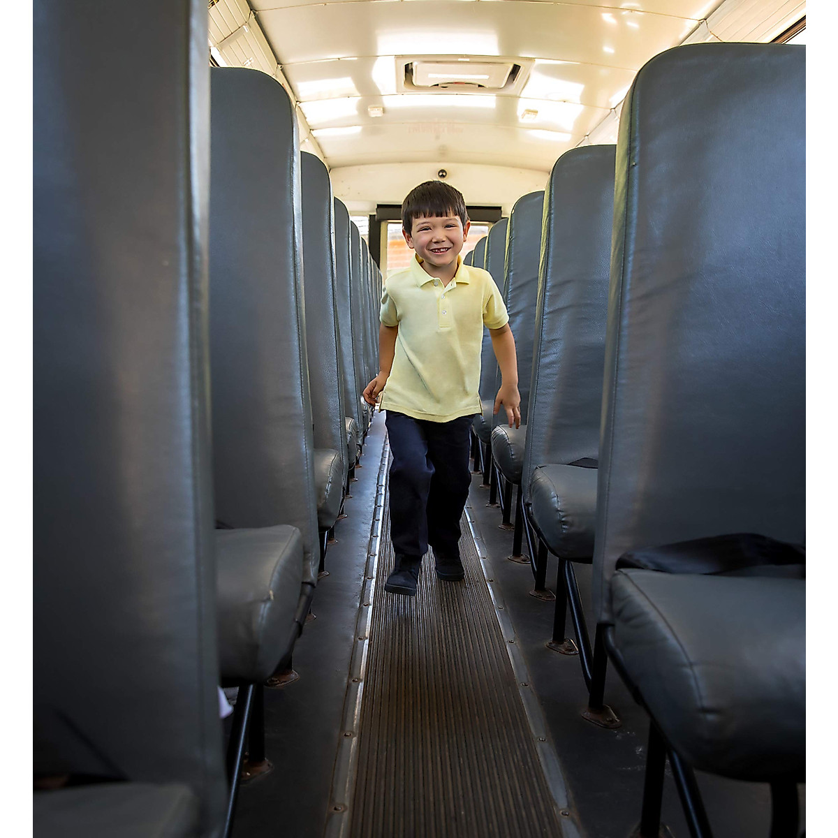 French Toast Boys' Big Pull-on Relaxed Fit School Uniform Pant (Standard & Husky), Navy, 8