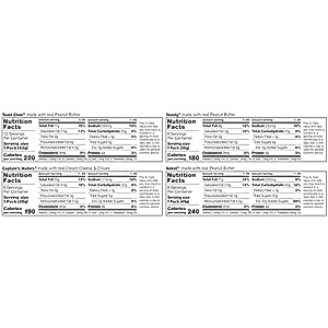 Lance Sandwich Crackers Variety Pack, 36 Ct (Pack of 36)