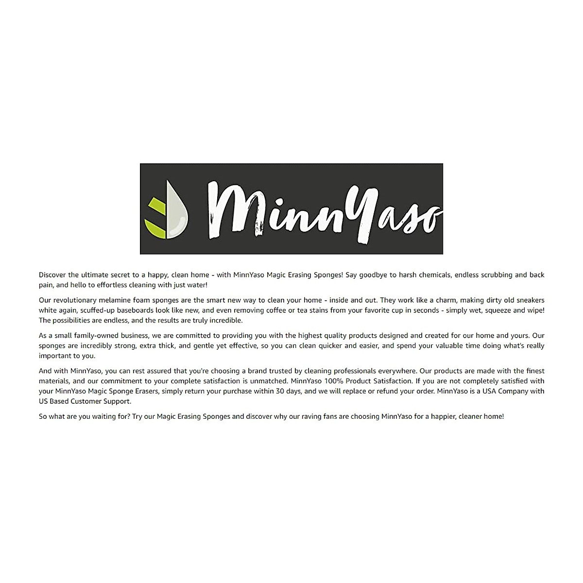 MinnYaso Magic Sponge Eraser Pads Fit Extendable Tub Tile Scrubber Brush | Magic Sponge Eraser Cleaning Scrubber Refill Replacement Pads | Compatible with Moku, Yocada & Cleanhome & Others | 3 Pack