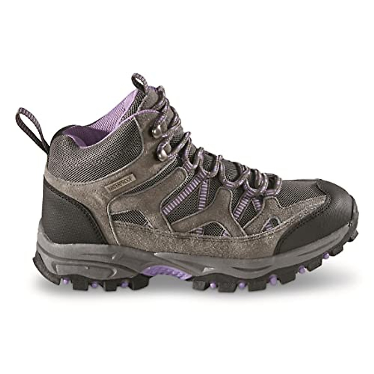 Itasca Women's Hiker Hiking Boot, Gray/Purple, 7