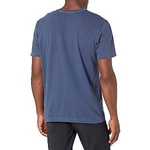 Life is Good Men's Standard Good Catch Fish Cotton Tee, Short Sleeve Crewneck Graphic T-Shirt, Darkest Blue, X-Large