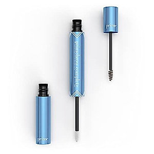 Prime Prometics PrimeBrow Complete – 3-in-1 Eyebrow Care for Mature Women – Eyebrow Mousse Tints, Magic Spoolie Brush Shapes, Eyebrow Growth Serum Fills Bald Spots (Taupe)