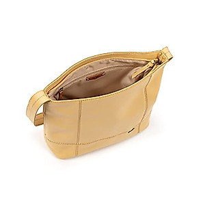 The Sak De Young Hobo Bag in Leather, Buttercup