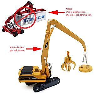 Tipmant Children Kids Alloy Die-cast Model Toy Material Handling Vehicle Diecast Truck Miniature Car Metal 1:87 Gift