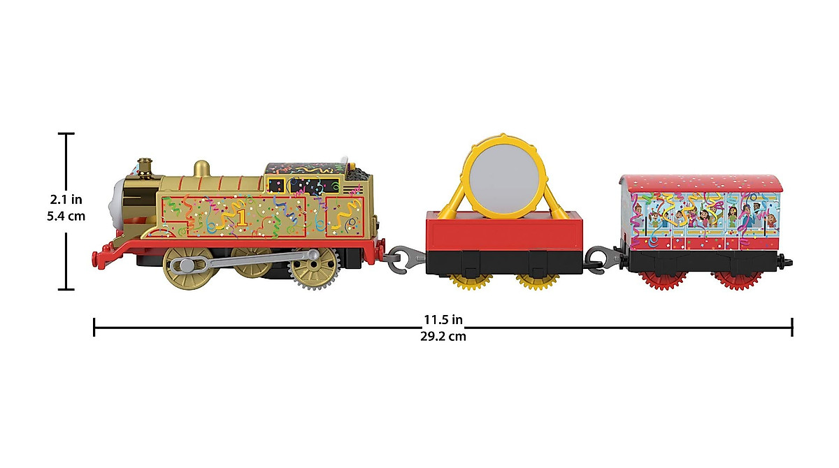 Golden Thomas Motorized Train - Perfect Gift for Preschoolers
