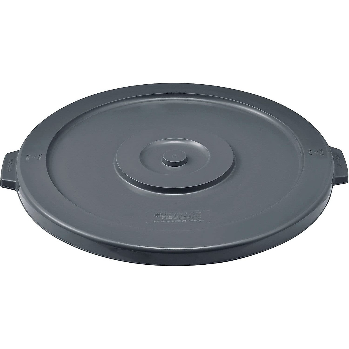 Trash Container Lid for 44 Gallon Can, 24-1/2" Dia,