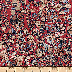 Art Gallery Fabrics Art Gallery Heritage Treasured Kermes in Rayon, Red