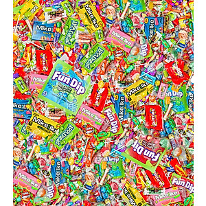 Candy Variety Pack - 4 Pounds - Bulk Candy - Cinco De Mayo Pinata Stuffer - Individually Wrapped Candy - Assorted Party Mix - Mixed Big Bag Candy