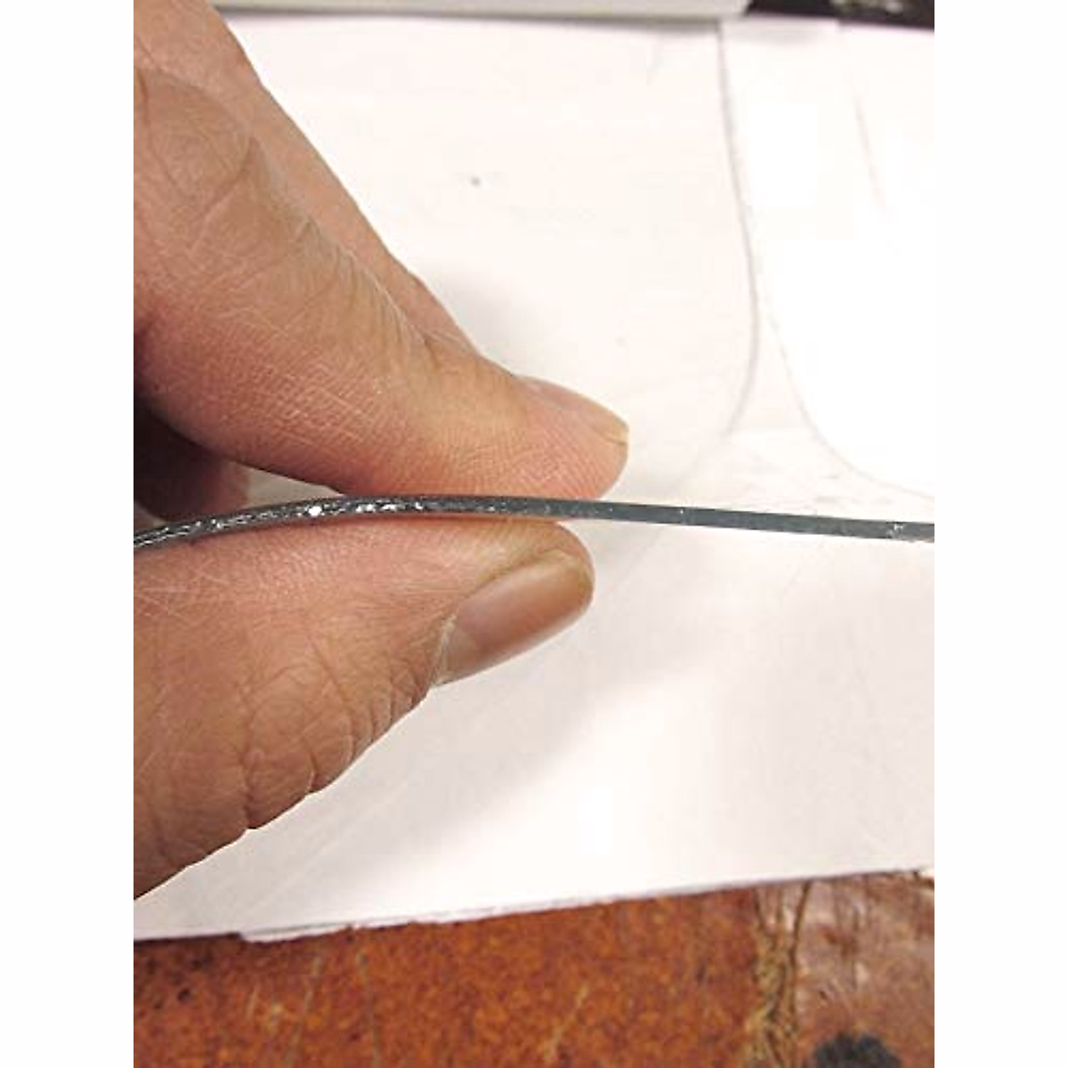 Clear Plastic Vinyl Fabric 04 Gauge - 60 Gauge Sizes by The Yard DIY Table Covers Machinery Recreational Use Waterproof Covering Lining (04 Gauge)