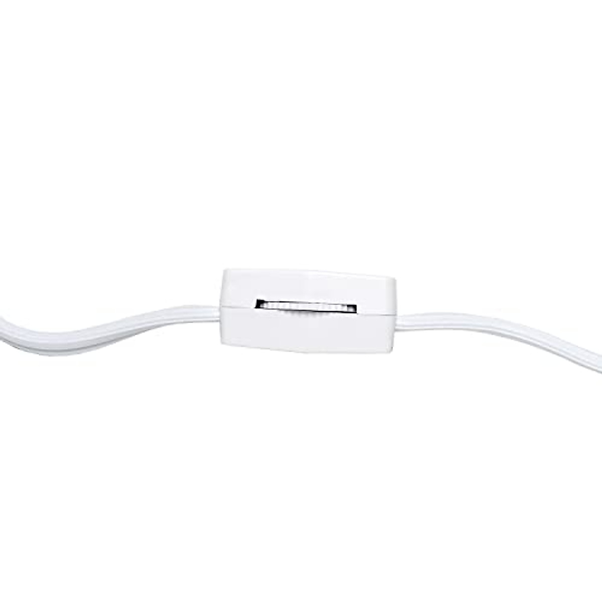 Simple Designs LT2084-WHT Mini Studded Texture Ceramic Bedside Table Lamp, White